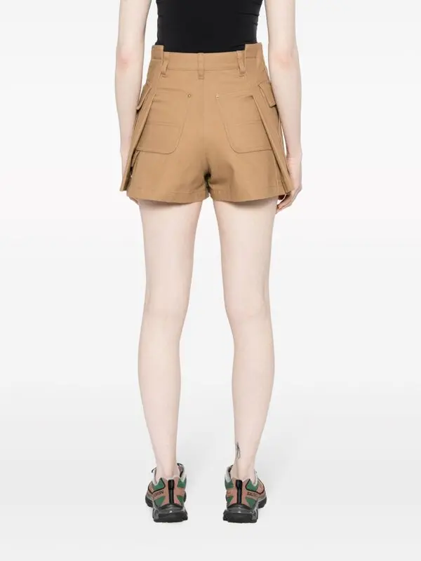 Sacai X Carhartt Wip Duck Shorts In Brown - 69% Off | Editorialist