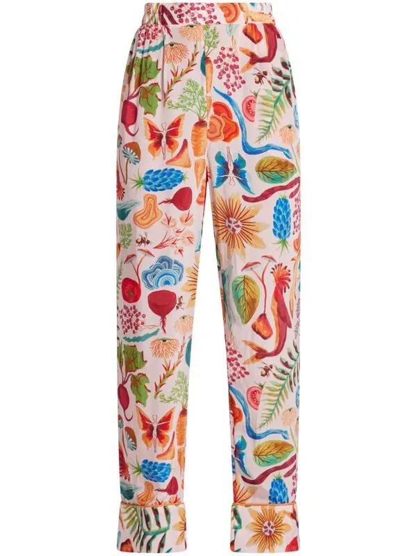 Farm Rio Bright Straight-leg Trousers