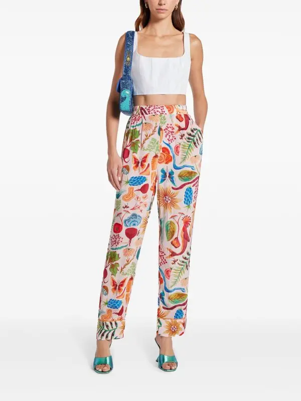 Farm Rio Bright Straight-leg Trousers