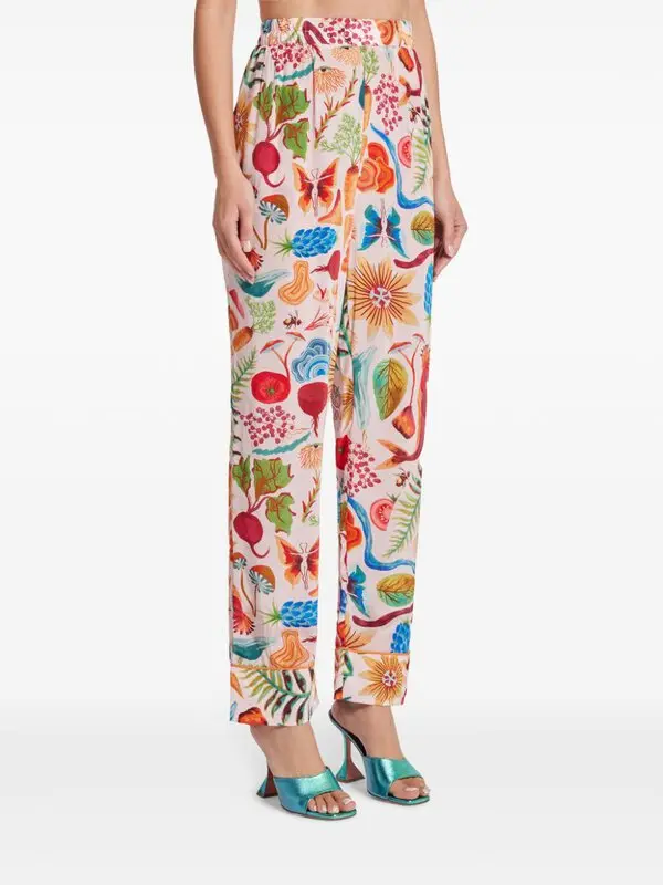 Farm Rio Bright Straight-leg Trousers