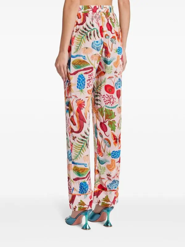 Farm Rio Bright Straight-leg Trousers