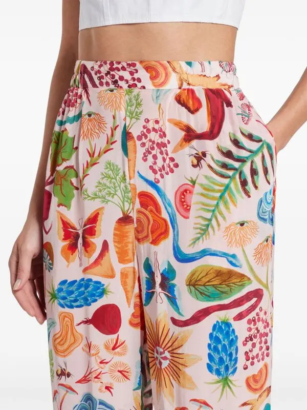 Farm Rio Bright Straight-leg Trousers