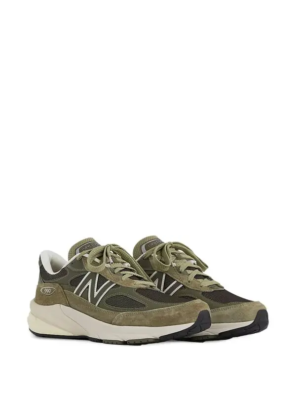 NEW BALANCE 990v6 True Camo Sneakers - Green