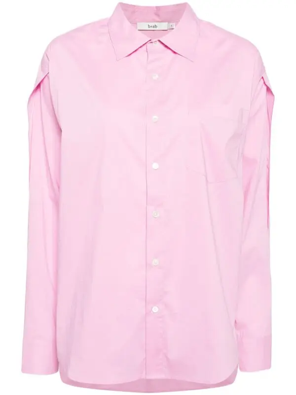 B+AB Cut-out Poplin Shirt