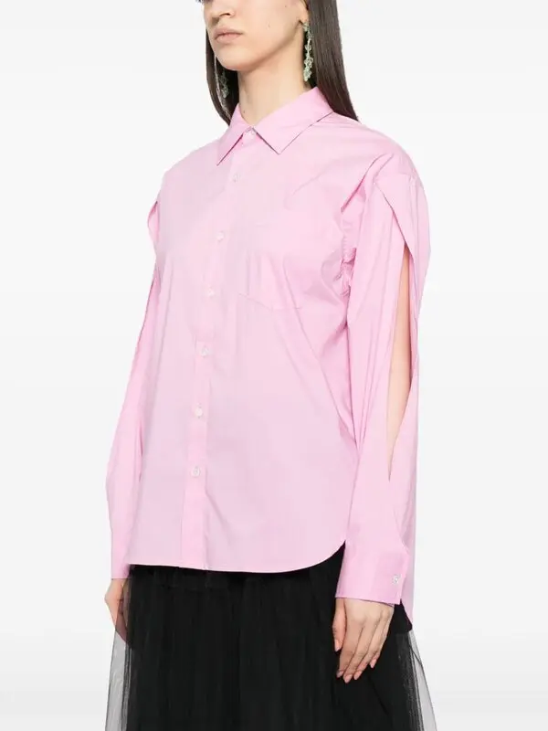B+AB Cut-out Poplin Shirt