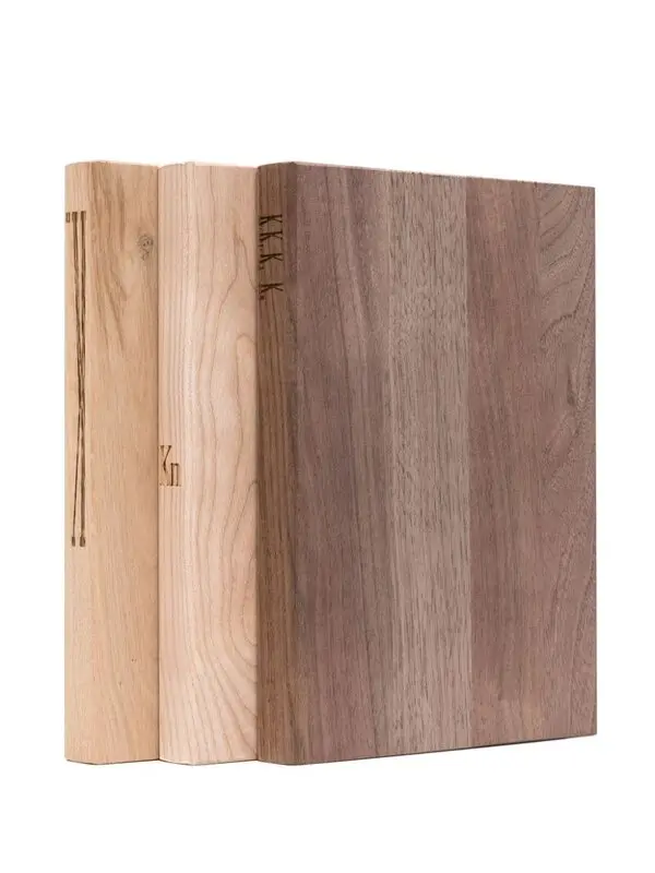 KNINDUSTRIE Kn Book Wood Chopping Boards - Brown