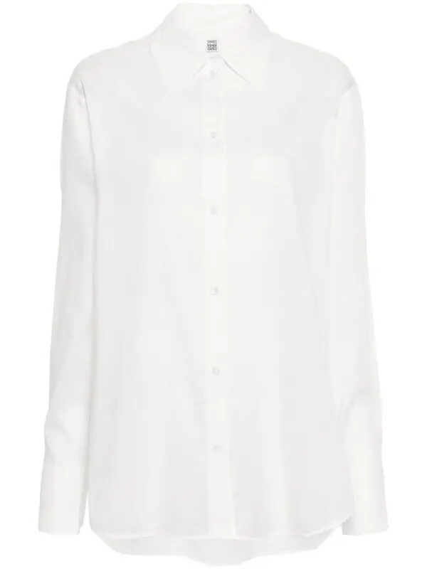 TOTEME Long-sleeve Shirt - White