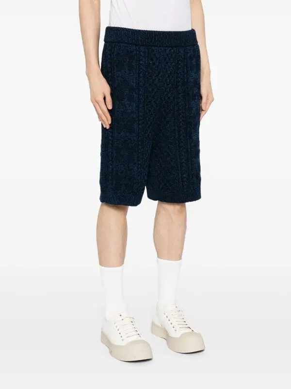 Marni Knitted Knee-length Shorts