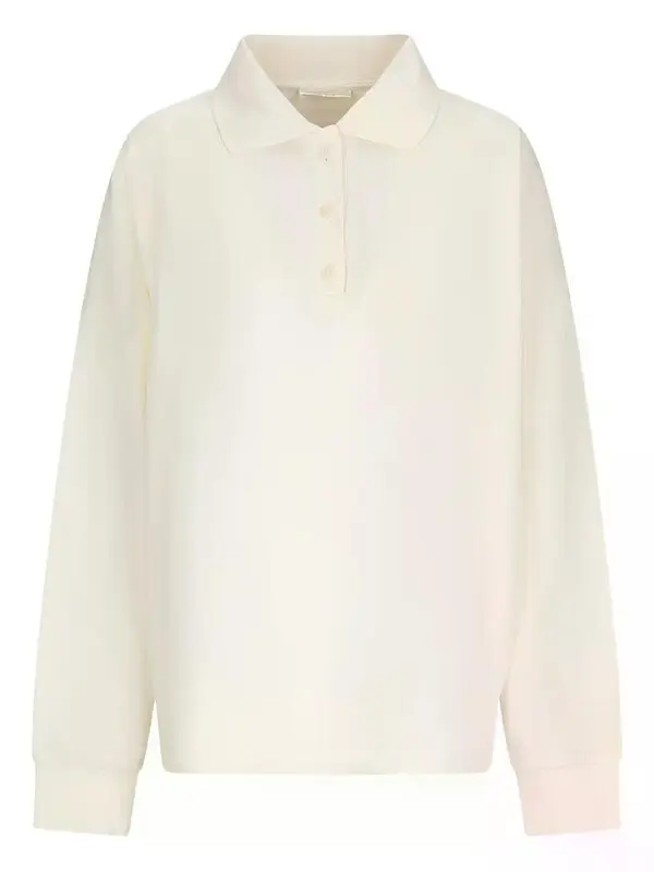 THE ROW Long-sleeved Polo Shirt