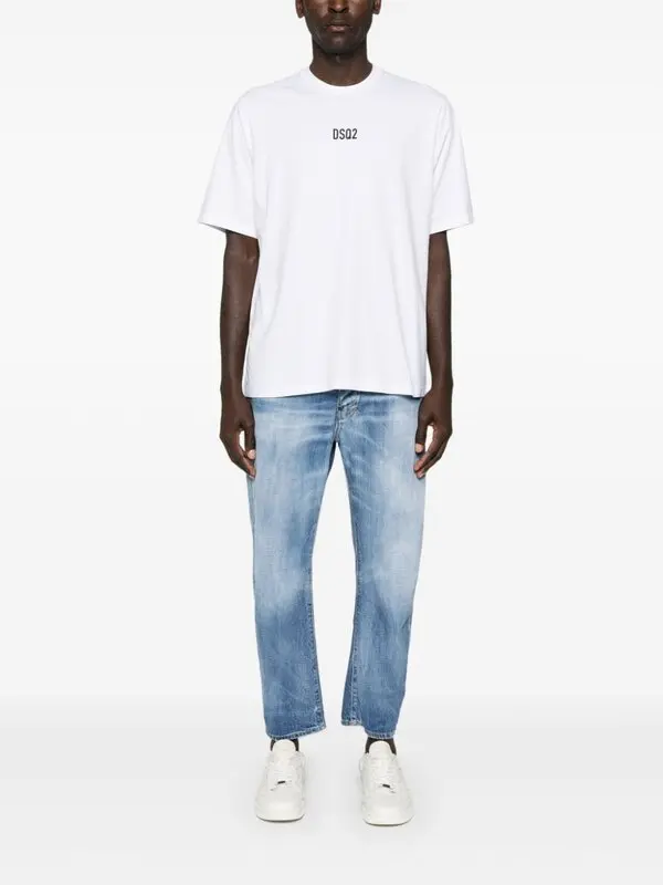 Dsquared2 Straight-leg Cropped Jeans