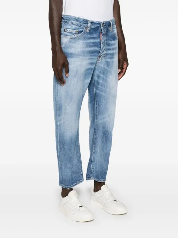 Dsquared2 Straight-leg Cropped Jeans