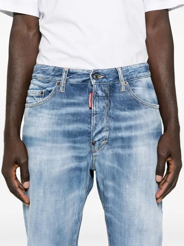 Dsquared2 Straight-leg Cropped Jeans