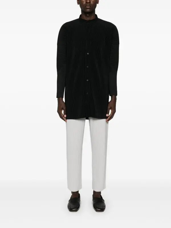 Issey Miyake March Pleated Shirt - Black