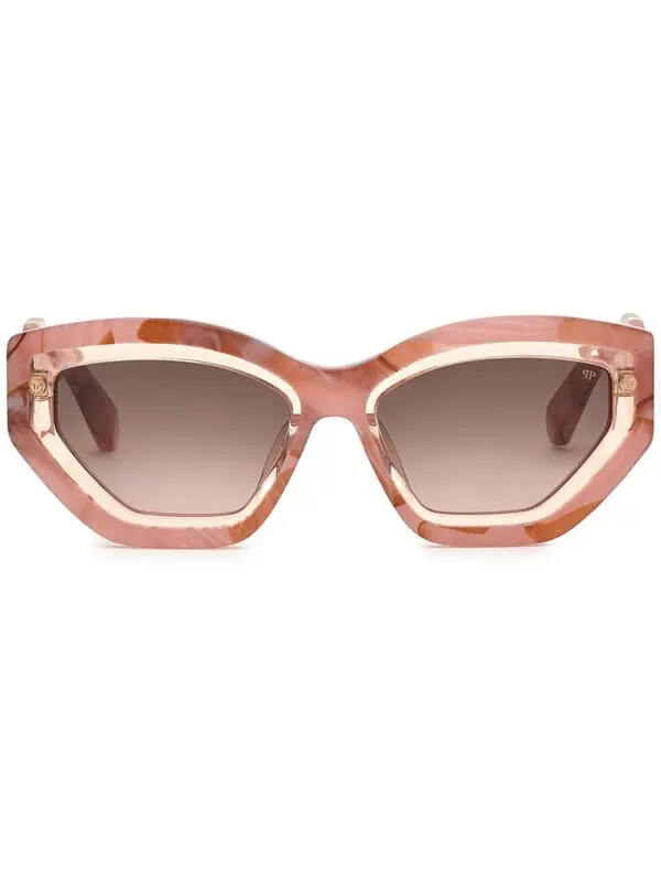 Philipp Plein Cat-eye Frame Sunglasses - Pink