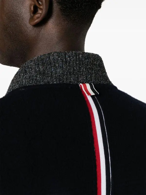 Thom Browne Zip-up Wool Bomber Jacket