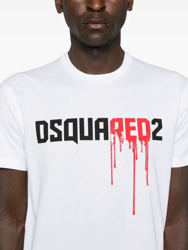 Dsquared2 Logo-print Cotton T-shirt
