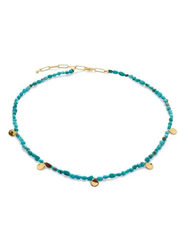 Monica Vinader Rio Gemstone Beaded Necklace - Blue