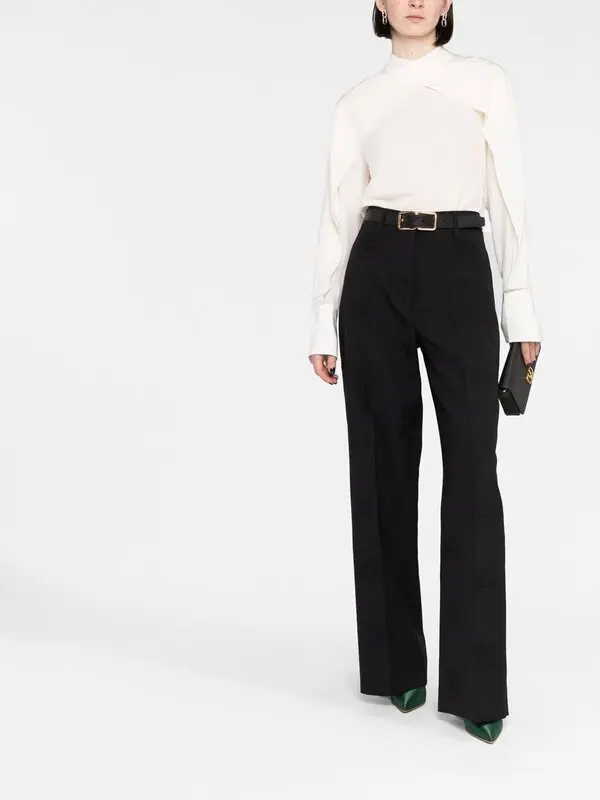 Burberry Wide-leg Tailored Trousers