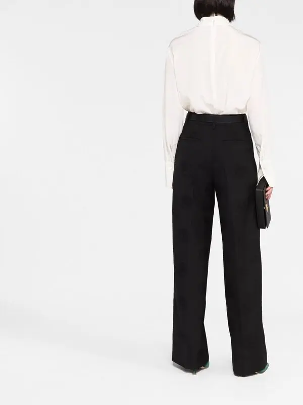 Burberry Wide-leg Tailored Trousers