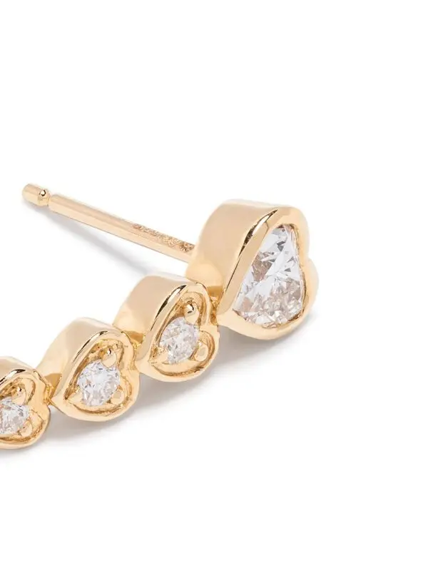 Shay 18kt Yellow Diamond Drop Earrings