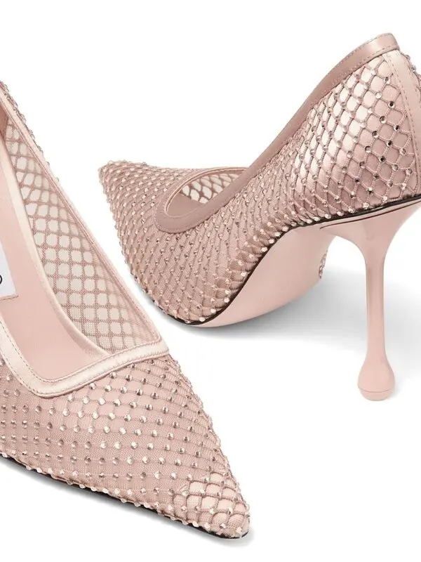 JIMMY CHOO 95mm Ixia Pumps - Pink