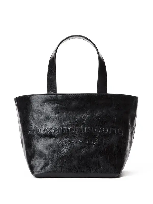 Alexander Wang Small Punch Leather Tote - Black