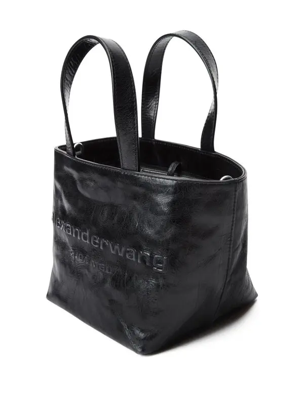 Alexander Wang Small Punch Leather Tote - Black