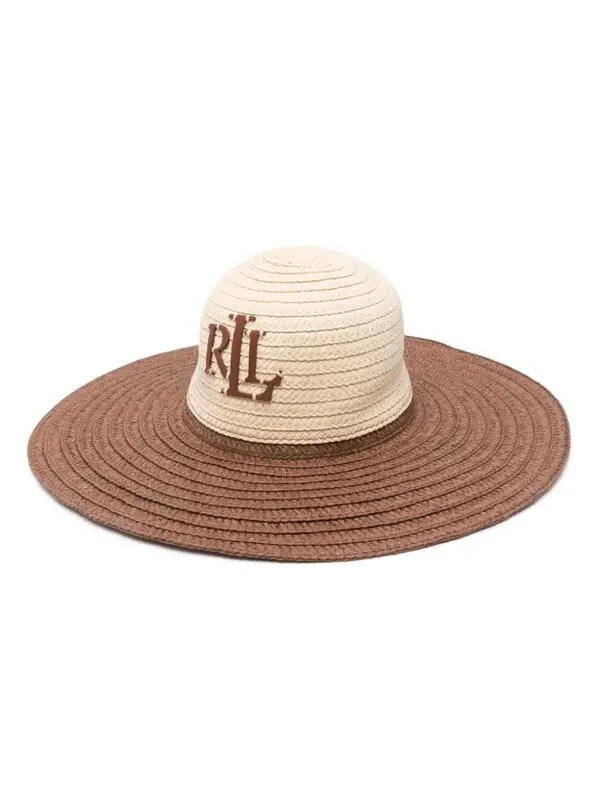 Ralph Lauren Logo Appliqué Sun Hat