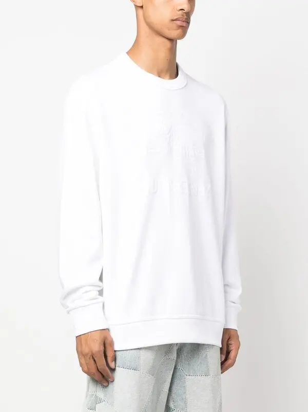 Burberry Flocked-logo Cotton Sweatshirt