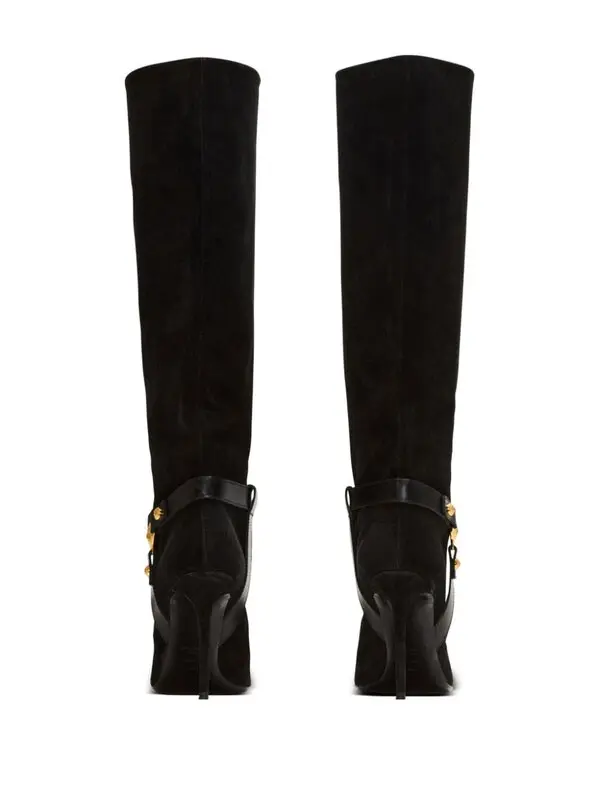 Balmain Eva 95mm Biker Boots