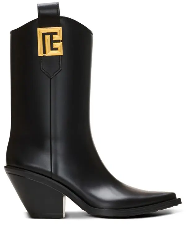 Balmain Tess 55mm Logo-plaque Boots