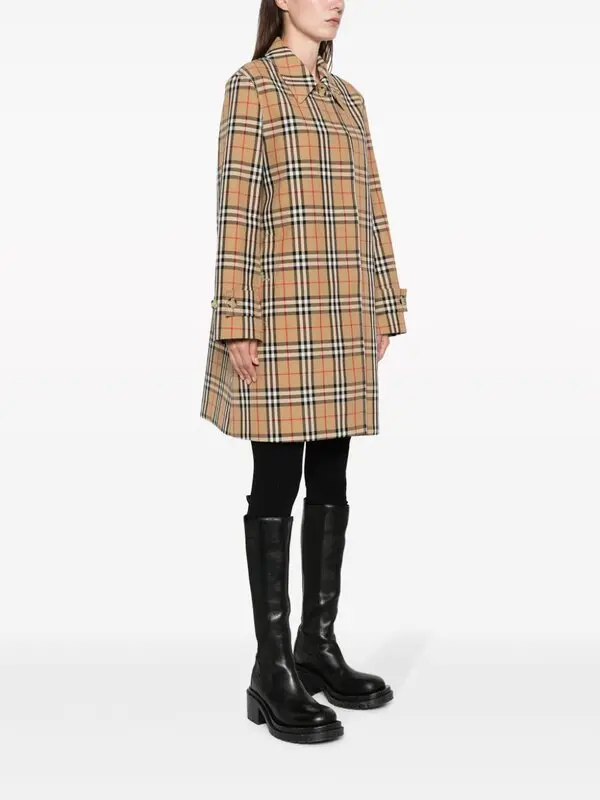 Burberry Plaid Jacket - Brown