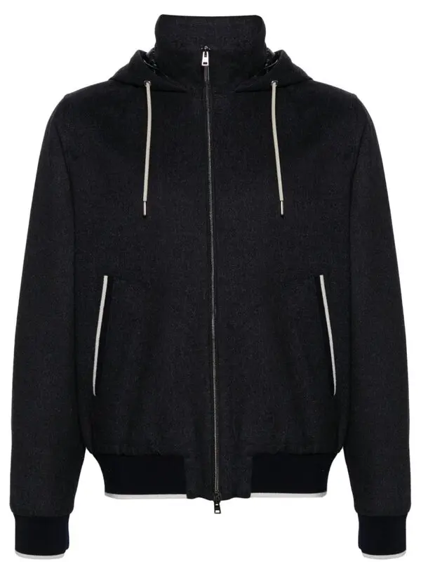 Herno Felted Hooded Jacket