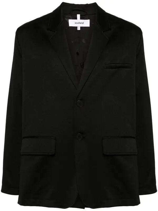 SOULLAND Gabe Single-breasted Blazer