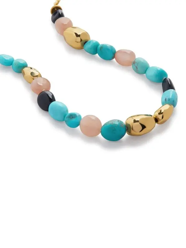 Monica Vinader Rio Multi Gemstone Beaded Bracelet - Blue