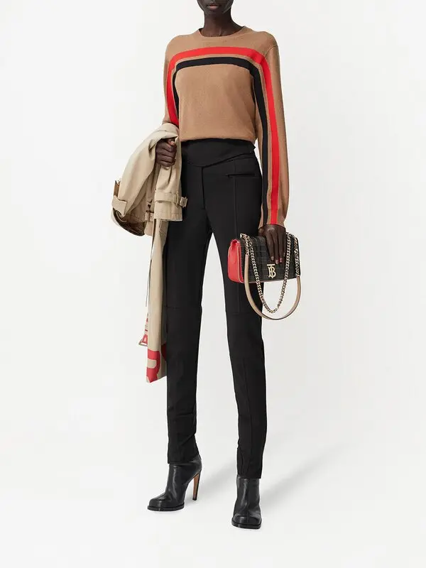 Burberry Stretch Crepe Jersey Neoprene Jodhpurs