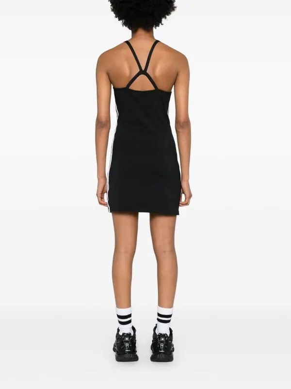 Adidas 3-stripe Jersey Minidress - Black