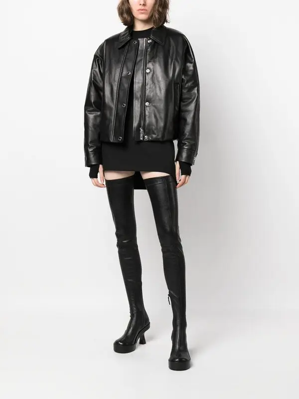 Burberry Two-pocket Leather Jacket