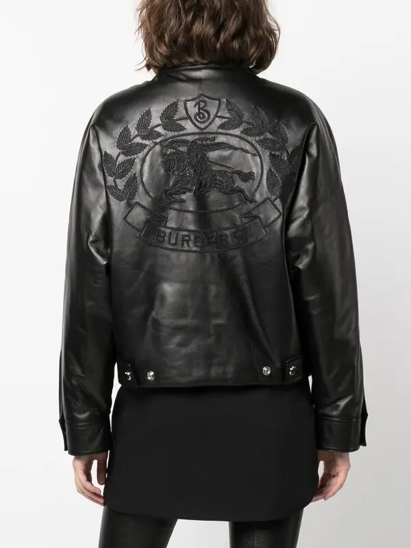 Burberry Two-pocket Leather Jacket