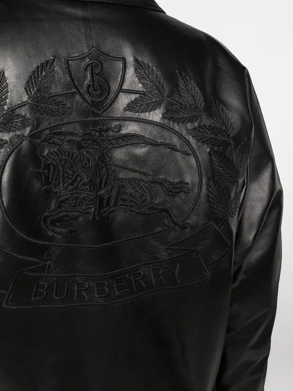 Burberry Two-pocket Leather Jacket