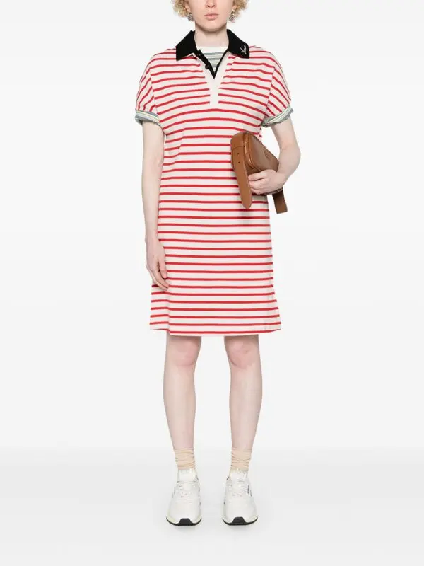 Tommy Hilfiger Bengal Stripe Piqué Polo Dress