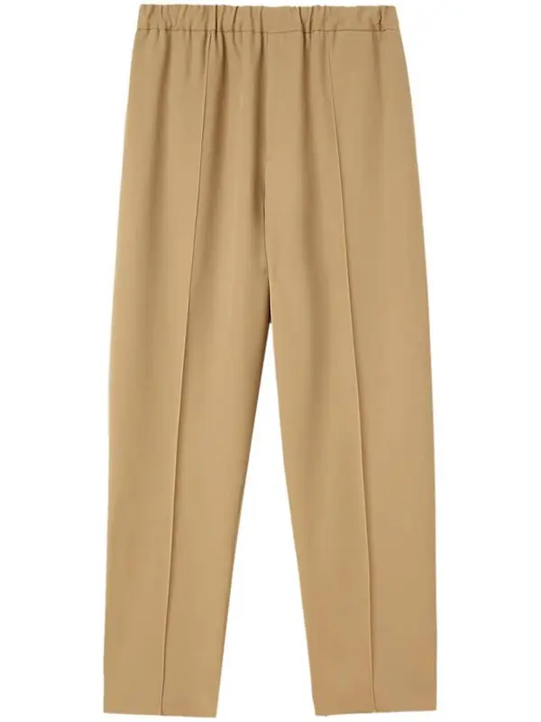 JIL SANDER Elasticated-waist Tapered Trousers