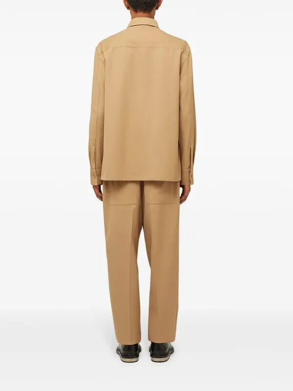 JIL SANDER Elasticated-waist Tapered Trousers