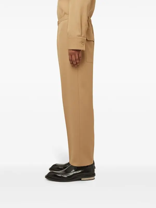 JIL SANDER Elasticated-waist Tapered Trousers