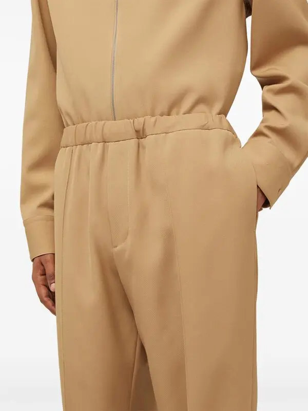 JIL SANDER Elasticated-waist Tapered Trousers