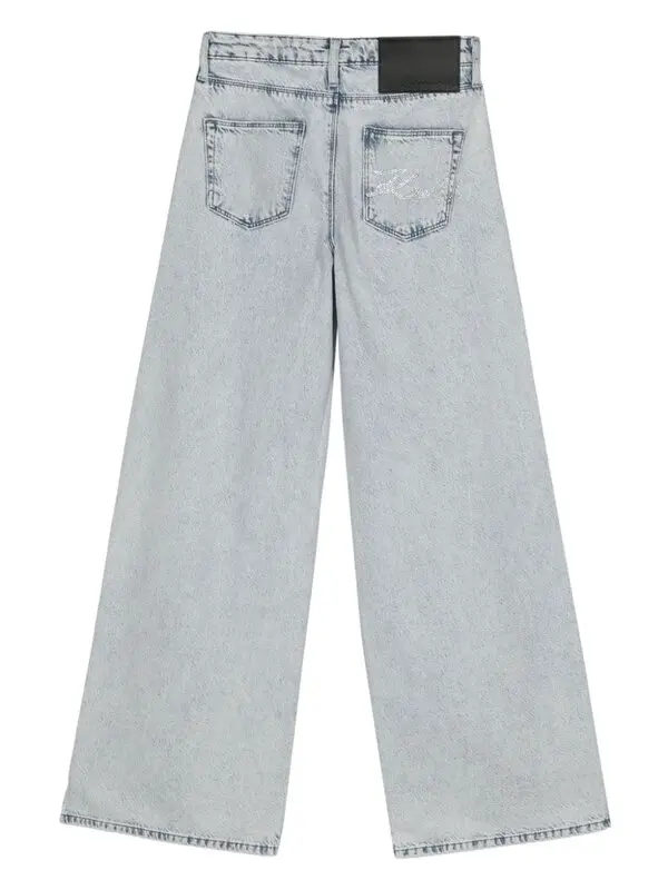 Karl Lagerfeld Wide-leg Jeans