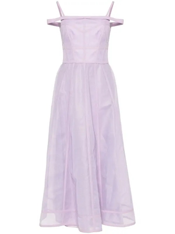 GEMY MAALOUF Princess-cut Midi Dress