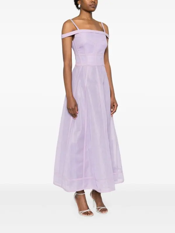 GEMY MAALOUF Princess-cut Midi Dress