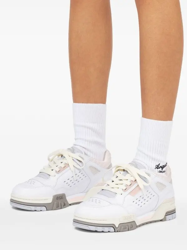 Axel Arigato Panelled Lace-up Sneakers - White