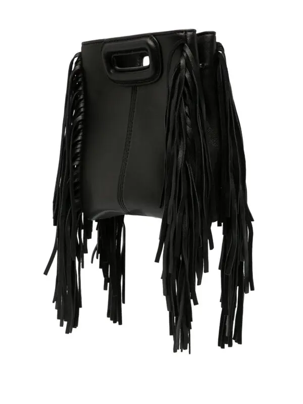 Maje Leather Mini Tote Bag